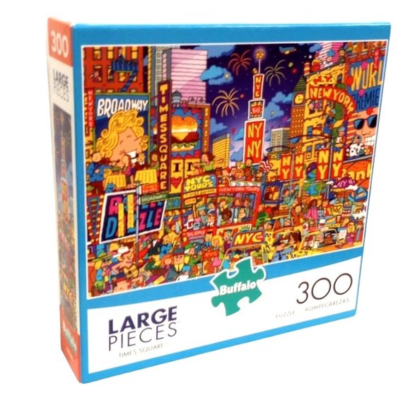 Buffalo Games | Games | 32 Buffalo Games 300 Piece Jigsaw Puzzle Times ...
